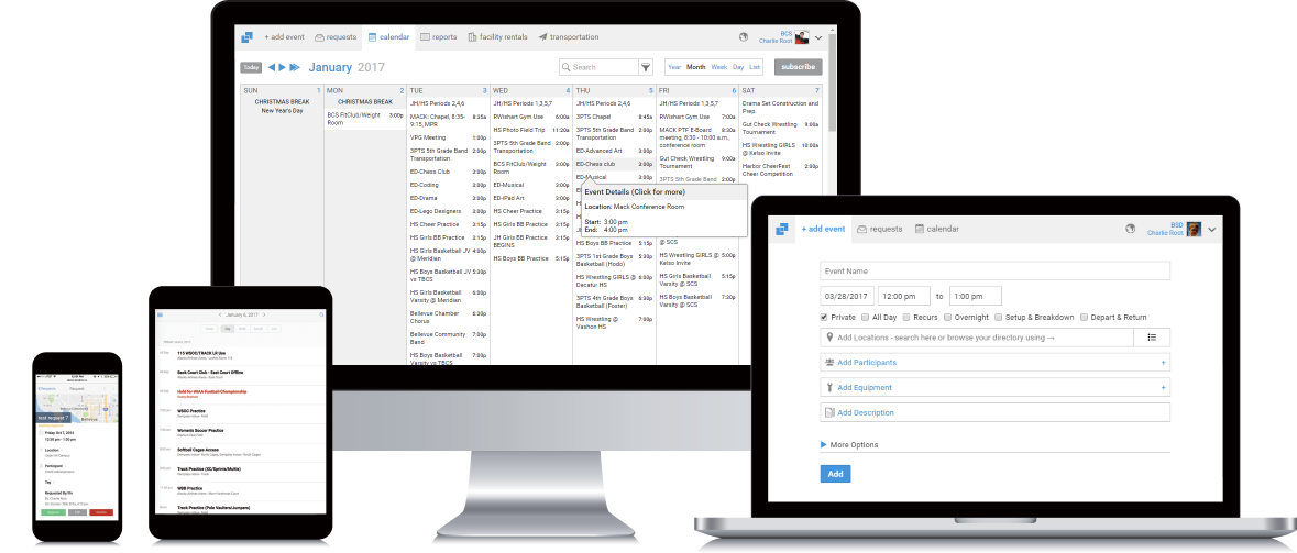 Scheduling Software by Tandem